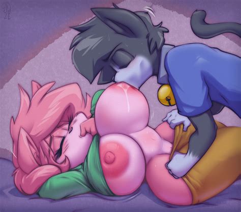 Rule 34 Aeris Vg Cats Anthro Bell Bell Collar Big Breasts Breast Play Breast Sucking Breasts