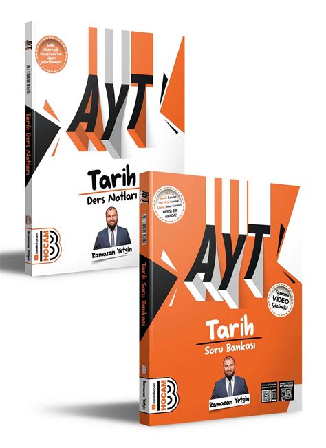2024 AYT Tarih Ders Notu ve Tamamı Video Çözümlü Soru Bankası Seti