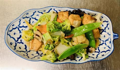 Tofu Saut Aux L Gumes Restaurant Lai Tha