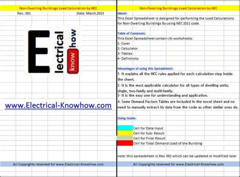 Nec Standard Electrical Load Calculation