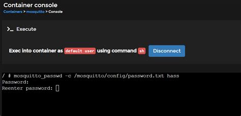 Configuring The Mosquitto Mqtt Docker Container For Use With Home