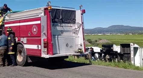 Vuelca pipa cargada con gas LP en Apan Al Día Noticias