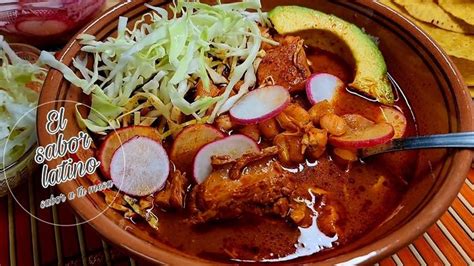 Como Hacer Un Delicioso Pozole Rojo De Puerco Salsita Pozolera