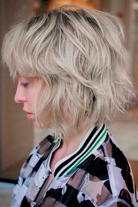 Medium Short Choppy Layered Hair