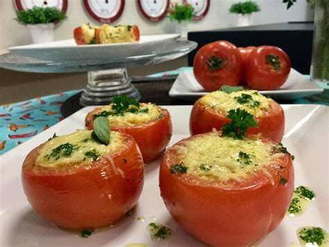 Tomate Recheado Frango E Requeij O Espa O Gourmet