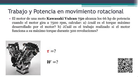 Trabajo Y Potencia En Movimiento Rotacional Ejercicios Resueltos N