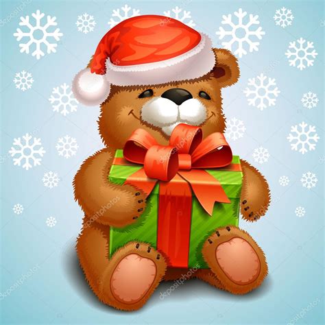 Ursinho De Natal Vetor De Stock Kolopach 18463173