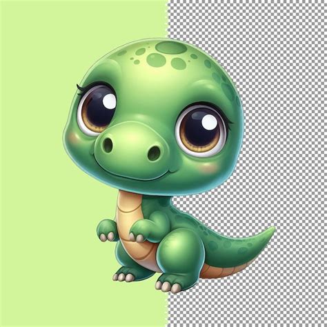 Dinosaurio Lindo Aislado De Papua Nueva Guinea Archivo PSD Premium