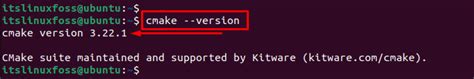how to fix “cmake command not found” error its linux foss