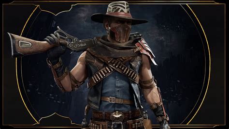 Erron Black Gunslinger Variation Mkx Art By Romeo J Mortal J Hus HD