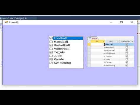 Retrieve Data From Access Database To Checkedlistbox And Get Checked