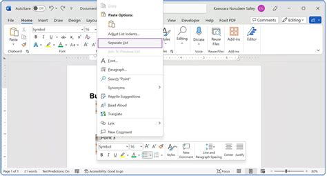 How To Change The Color Of Bullet Points In Microsoft Word
