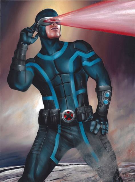 MARVEL UNBOUND BASE CARD 53 ORIGINAL ART CYCLOPS In Fred Ian S