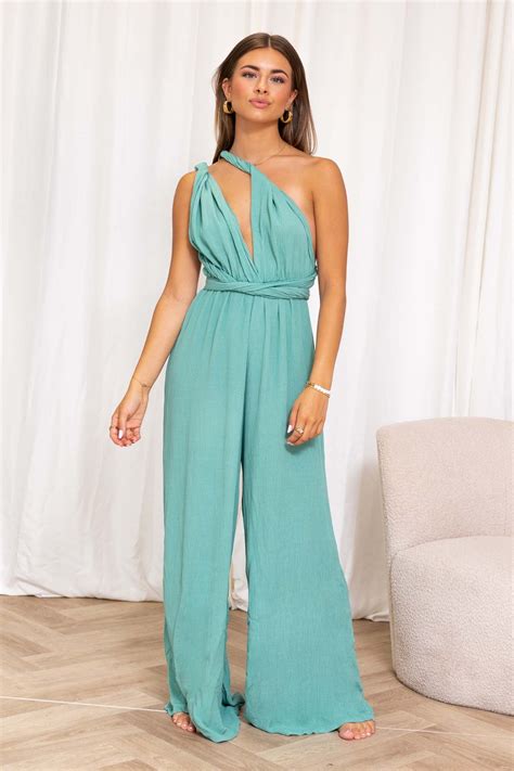 Shop Blauwe Jumpsuit Elise Store