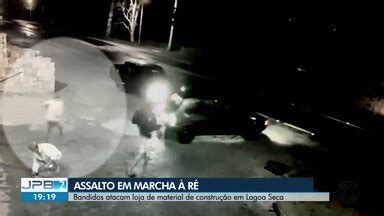JPB 2ª Edição TV Paraíba Bandidos arrombam loja de material de