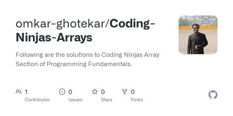 coding ninjas arrays special sum of array at master · omkar ghotekar coding ninjas arrays · github