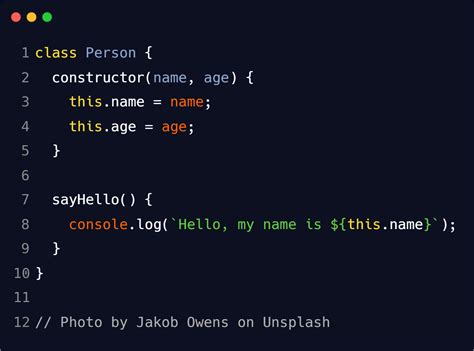 javascript classes with code examples amin charoliya