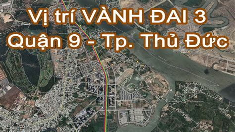 Vị trí Vành đai 3 tại Quận 9 đi qua Vinhome Grand Park Đông Tăng Long