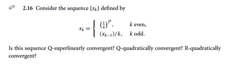 solved 2 16 consider the sequence x defined by k even