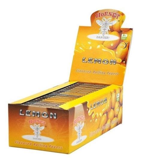 Caja Libritos Papel De Fumar Con Sabor Hornet Importadora