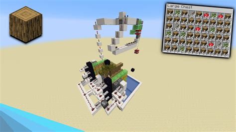Minecraft Automatic Tree Farm Schematic