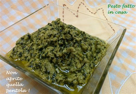 Pesto Fatto In Casa
