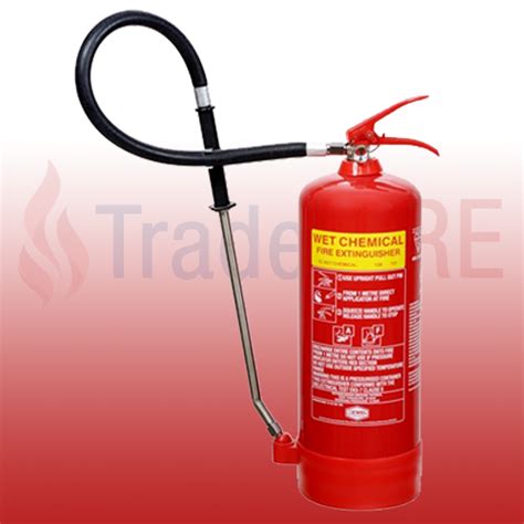 Jewel 6 Litre Wet Chemical Fire Extinguisher Trade Fire