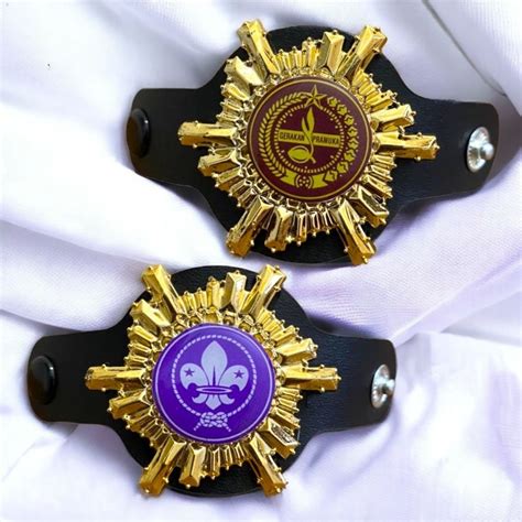 Jual Kolong Hasduk Motif Matahari Logo Wosm Dan Logo Gerakan Pramuka