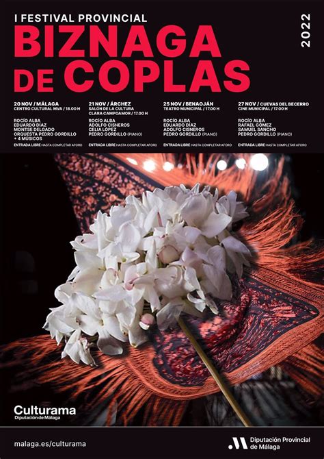 La Diputación de Málaga diseña el I Festival Provincial Biznaga de
