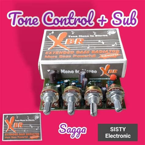 Jual Tone Control Mono Plus Subwofer Xbr Scorpion Shopee Indonesia