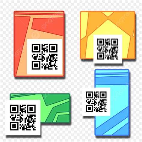 Qr Codes Clipart Hd PNG Simple Design Qr Code Label Template With