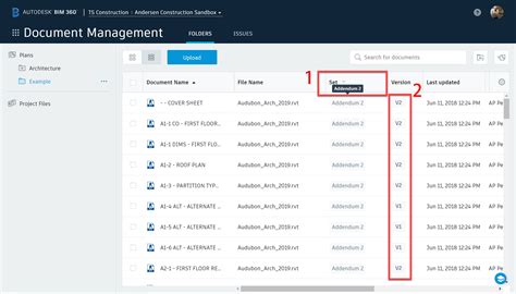 BIM 360 Docs Publish Set Best Practices