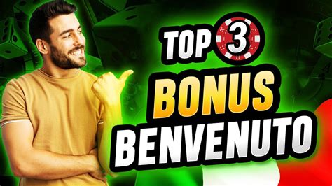 i 3 migliori Bonus di Benvenuto per giocare nei Casinò Online YouTube