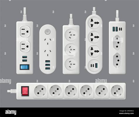 Electricity Socket Ac Equipment Electro Plug With Different Connection