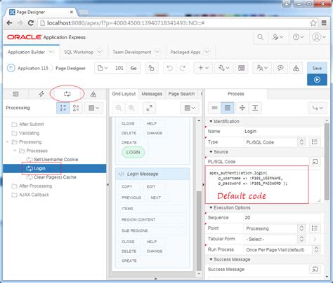 How To Create A Table And Set Scale In Oracle Apex Sql Castleascse