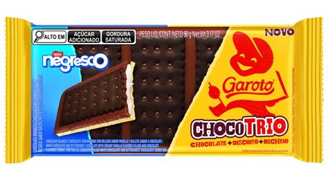 Choco Trio chega à Garoto nos sabores Negresco e Bono Morango GKPB
