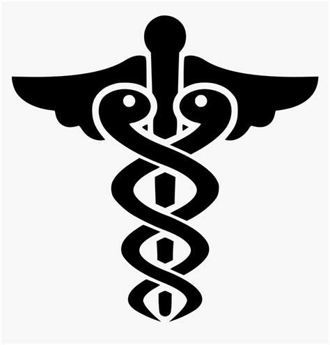 Transparent Healthcare Caduceus Medicine Transparent Healthcare Icon