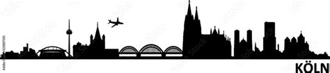 Köln Cologne City Skyline Silhouette Vector Stock Vector Adobe Stock