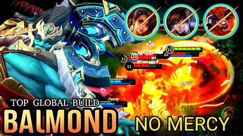 NO MERCY Crazy Balmond Balmond Best Build And Emblem 2023 Build