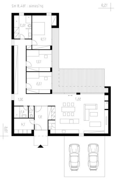 Casa em L 80 Inspirações de Plantas e Projetos para 2021