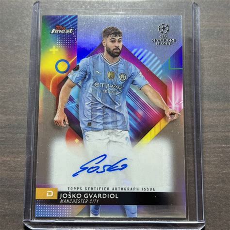 Yahoo オークション Josko Gvardiol Refractor Auto 2023 24 Topps F