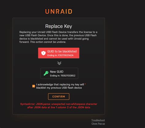 Renewing License Error Syntaxerror Json Parse Unexpected Non