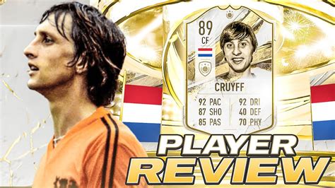 89 BASE JOHAN CRUYFF PLAYER REVIEW FIFA 23 ULTIMATE TEAM YouTube