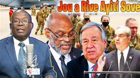 Lavwadlamerik Oktob Nouvel Chocho Sou Ayiti Ak Lotbodlo Youtube