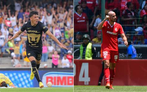 Pumas vs Toluca EN VIVO horario y dónde ver GRATIS partido Liga Mx