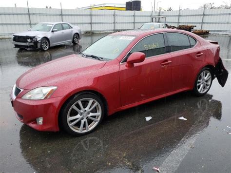 2006 Lexus IS 350 JTHBE262765011487 Bid History BidCars