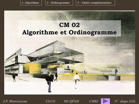 PPT CM 02 Algorithme Et Ordinogramme PowerPoint Presentation Free