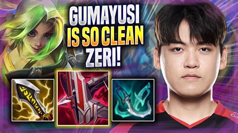 Gumayusi Is So Clean With Zeri T Gumayusi Plays Zeri Adc Vs Lucian
