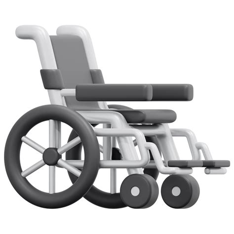 Wheelchair D Render Icon Illustration Png