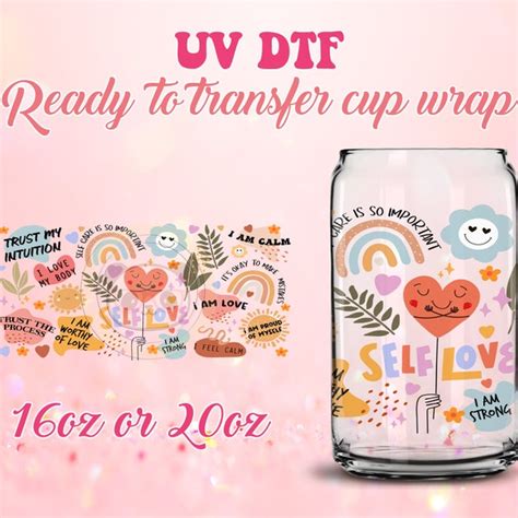 Uv Dtf Wrap For Cup Etsy